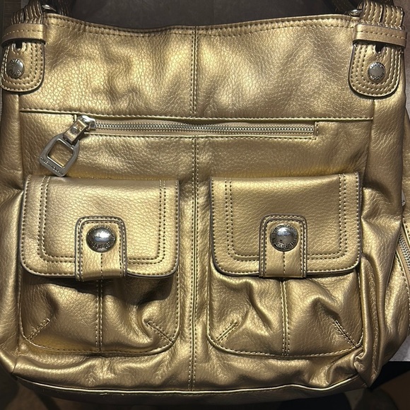 Tyler Rodan | Bags | Tyler Rodan Gold Satchel Bag With Luxurious ...